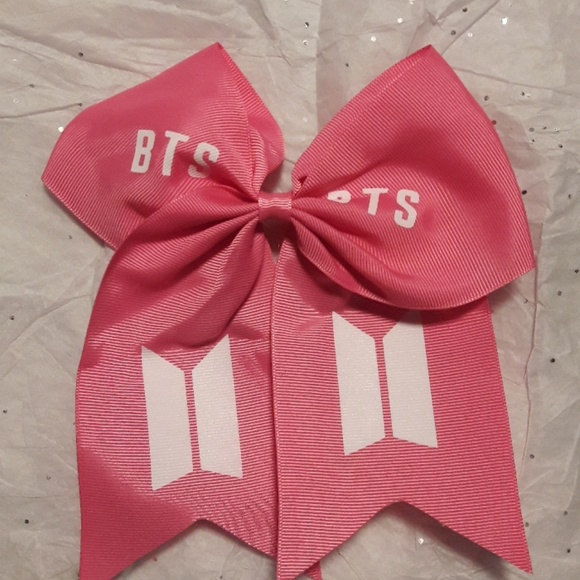 Accessories | Bts Kpop Ribbon Bow Hair Tie | Poshmark